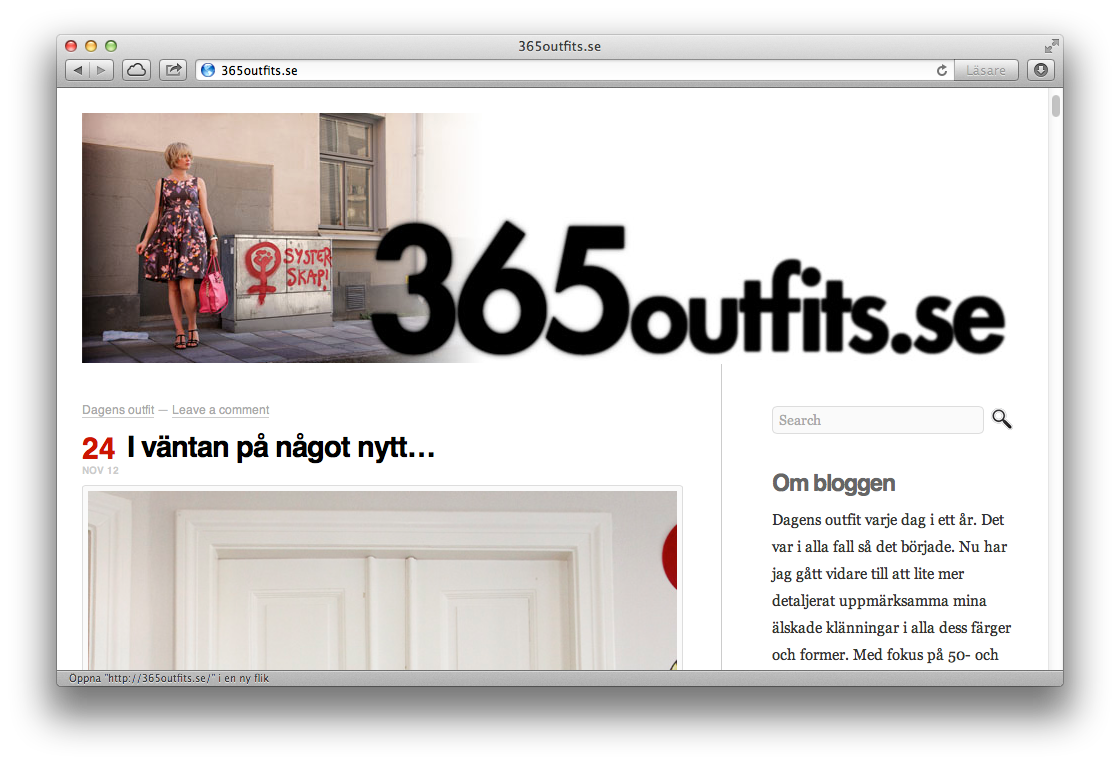 Bloggen är död. Leve bloggen! - 365Outfits.se